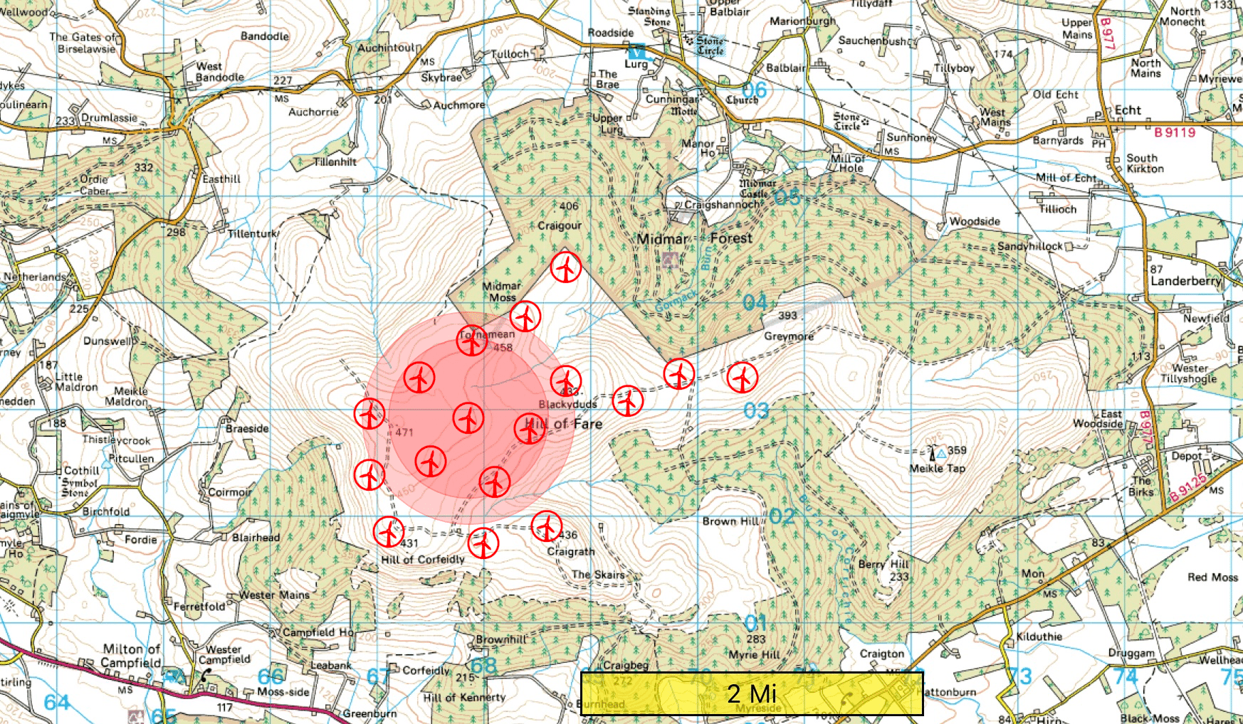 Image Gallery - Hill of Fare Windfarm Information Group